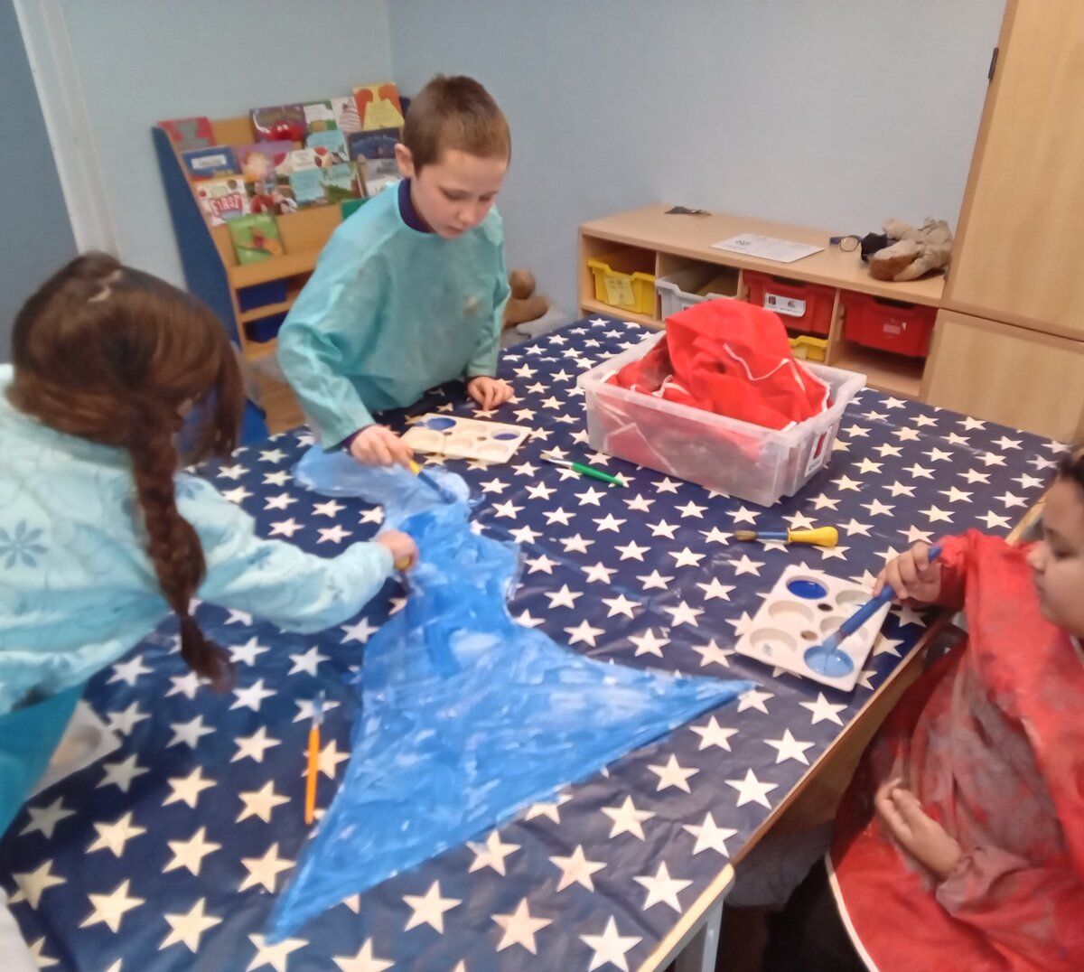 Mars class are learning about rivers